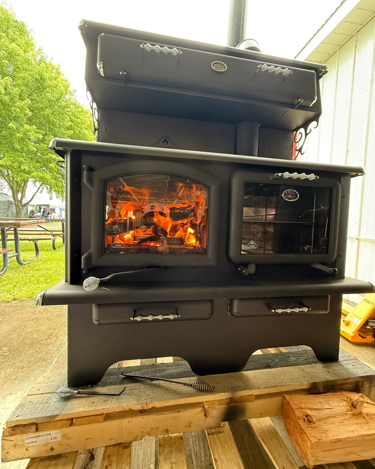 JA Roby Cuisiniere Wood Cookstove – Stove Shop